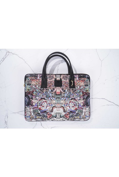 Önder Minbag 15'' Laptop Çantası Karışık Desenli