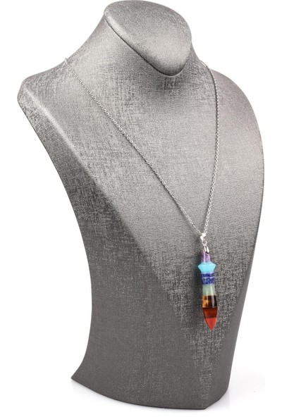 Piyop Çakra Doğal Taş Kolye