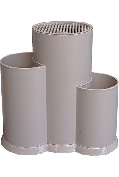 Homecare Laxinis Bıçak Kaşık Çatal Kombine Stant Latte 716786