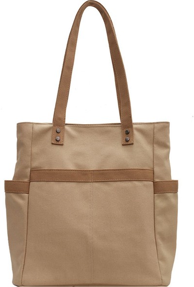 Wealthy Tote Kanvas Büyük Kadın Çantası (Yurt Dışından)