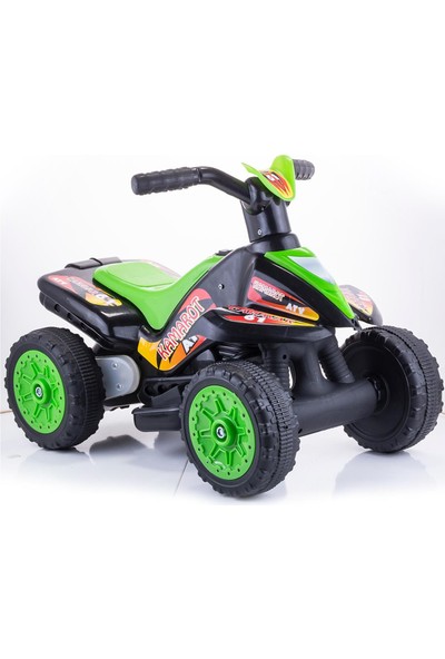 Laki Toys 6V Akülü Atv Araba Motor Motosiklet Siyah Yeşil Renk Laki Toys 6V Akülü Atv Araba Motor Motosiklet Siyah Yeşil Renk