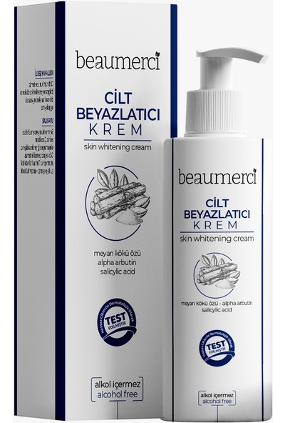 Beaumerci Cilt Beyazlatıcı Krem