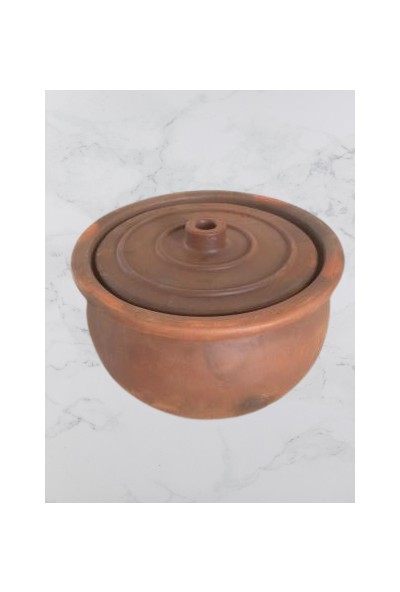 Büyük Boy Sırsız Toprak Güveç Tencere