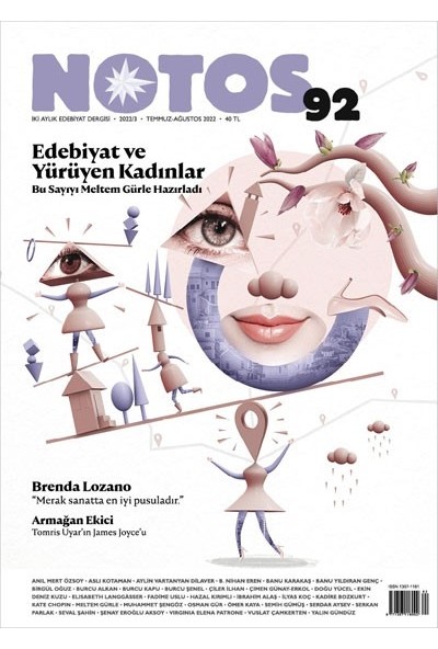 Notos 92 – Edebiyat ve Yürüyen Kadınlar