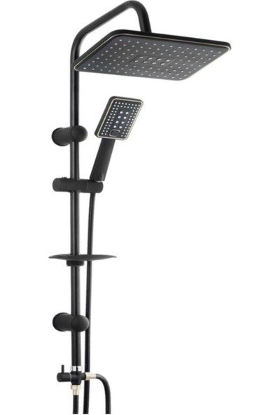 Siyah Gold Robot Duş Seti Siyah Gold Robot Duş Seti
