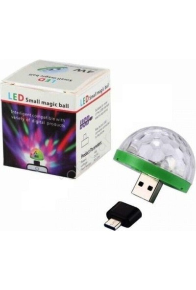 C8 Power LED Küçük Sihirli Top