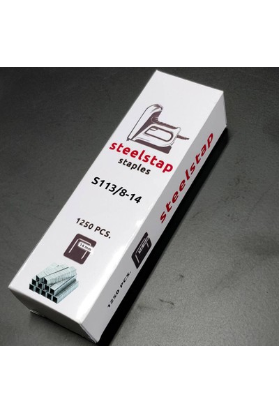 Kleco KE6013 Uyumlu 14MM Zımba Teli - 1250 Adet (S113/8-14ECO) Kleco KE6013 Uyumlu 14MM Zımba Teli - 1250 Adet (S113/8-14ECO)