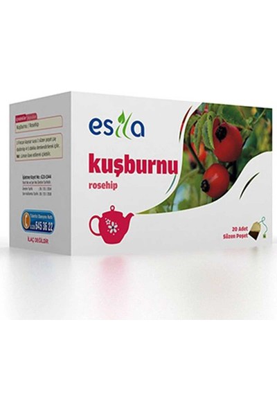 Esila Kuşburnu Çayı 20'li Esila Kuşburnu Çayı 20'li