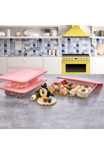 Orvila Büyük Boy Erzak Saklama Kabı Seti 1000 ml Orvila Büyük Boy Erzak Saklama Kabı Seti 1000 ml