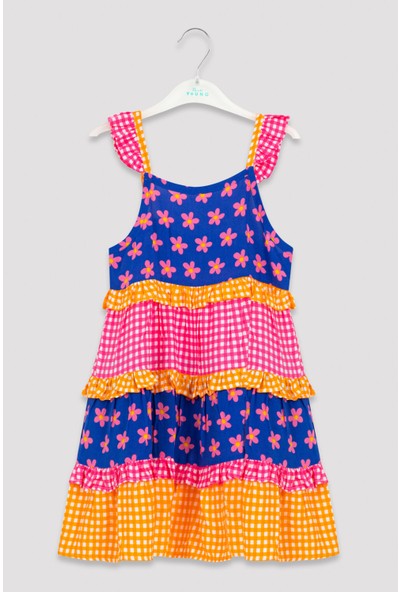 Penti Çok Renkli Kız Çocuk Mixed Elbise