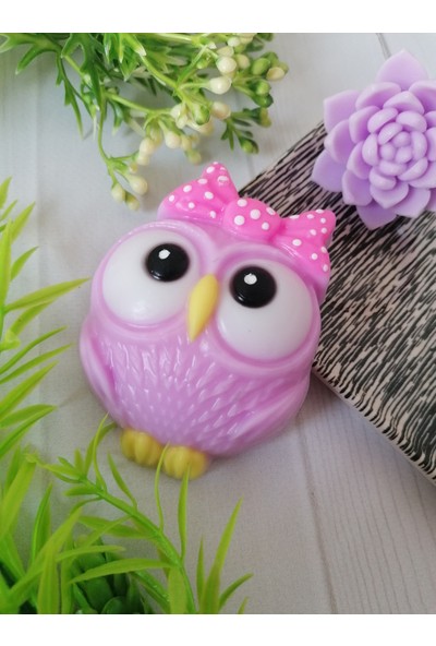 Hediyelik Baykuş Sabun - Dekoratif,kullanılabilir,el Yapımı,doğal,kokulu