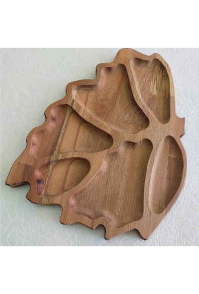 Atolye Dekor Yaprak Cerez Sunumluk Atolye Dekor Yaprak Cerez Sunumluk