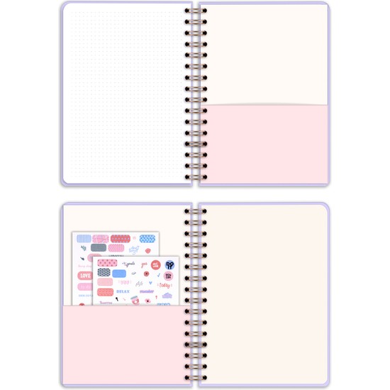 Matt Notebook 2022-2023 Akademik Ajanda - 17 Aylık Lila Fiyatı