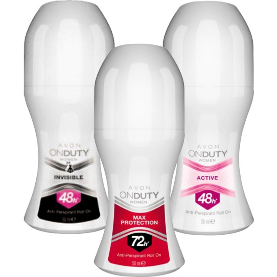 Avon Onduty Active, Invisible ve Max Protection Kadın Rollon Fiyatı