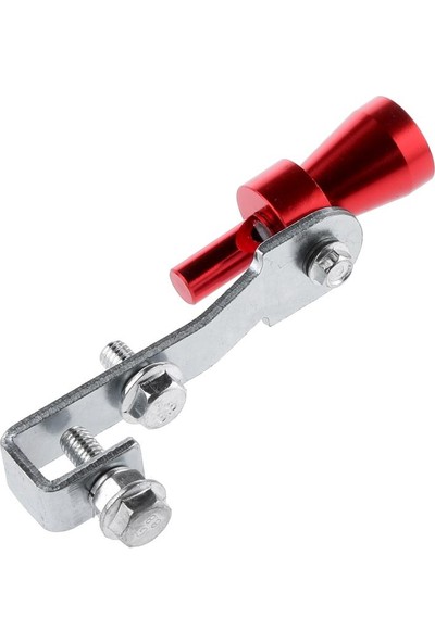 Enjoybuy Dökümü Vana Ses Egzoz Borusu Düdük Tailpipe Turbo Whistler - Kırmızı (Yurt Dışından)