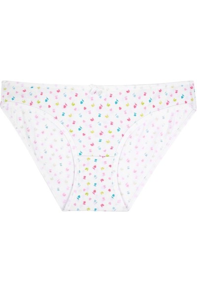 Suwen Beyaz Lollıpop Teenage Colourful Slip