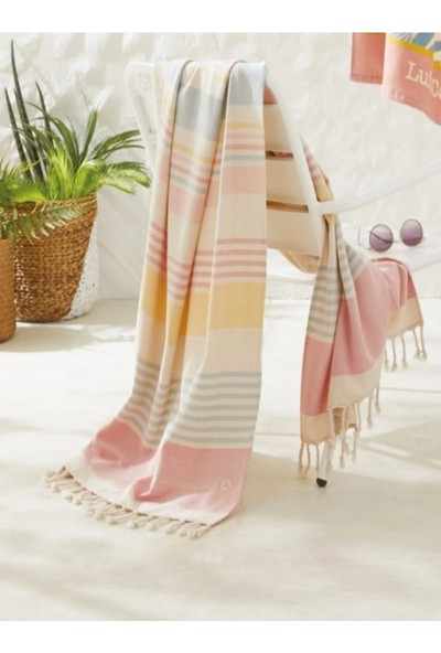 Cotton Therapy Lulu 90X160 cm Plaj Havlu Duş Deniz Havuz Havlusu Pamuklu Cotton Therapy Lulu 90X160 cm Plaj Havlu Duş Deniz Havuz Havlusu Pamuklu