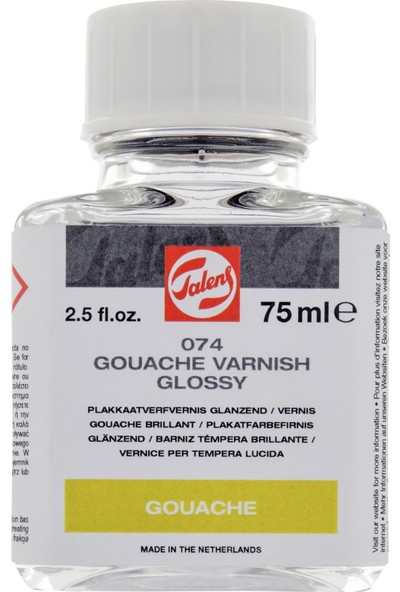 Talens : Parlak Guaj Boya Verniği (Gouache Varnish Glossy) : 074 : 75 ml Talens : Parlak Guaj Boya Verniği (Gouache Varnish Glossy) : 074 : 75 ml