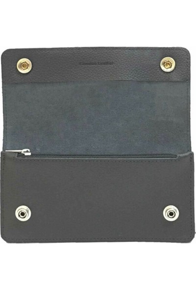 Harley-Davıdson Skull Embossed Trucker Tall Wallet Kadın Cüzdan