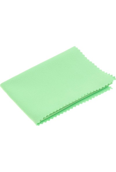 F Fityle Müzik Aleti Yeşil Için 20 x 20CM Mikrofiber Temizleme Parlatma Bezi (Yurt Dışından)