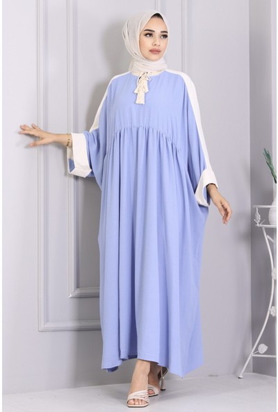 İkoll Ham Aksesuar Detaylı Panço-Indigo İkoll Ham Aksesuar Detaylı Panço-Indigo