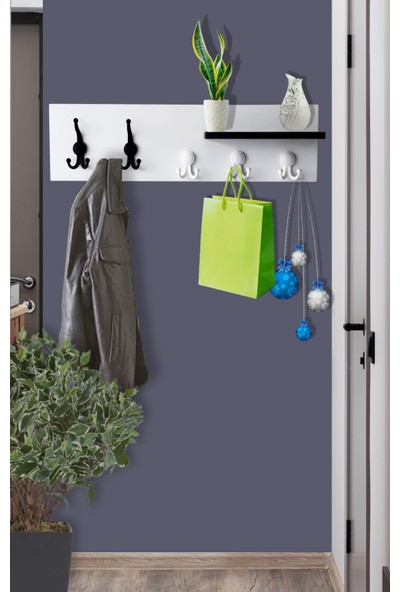 Nonzka Portmanto Duvar Askılığı Elbise Askısı(80 Cm) Nonzka Portmanto Duvar Askılığı Elbise Askısı(80 Cm)