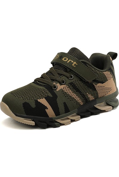 Tk Çocuk Kamuflaj Spor Ayakkabıları (Yurt Dışından)