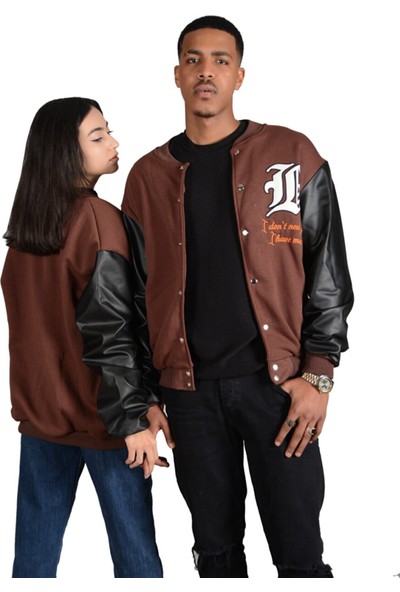 Hyper Loop Oversize Fit Kolej Bomber Yaka Hyper Loop Oversize Fit Kolej Bomber Yaka