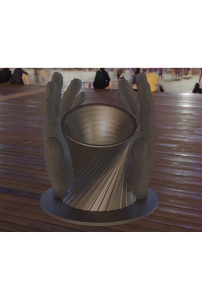 Yzcstore Spiral Penholder- / Vazo Plastik Aparat