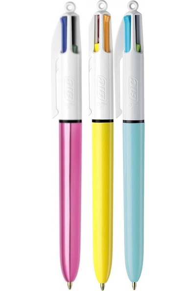 Bic 4 Colours 3'lü Tükenmez Kalem Seti Bic 4 Colours 3'lü Tükenmez Kalem Seti