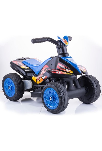 Laki Toys 6V Akülü Atv Araba Motor Motosiklet Siyah Mavi Renk Laki Toys 6V Akülü Atv Araba Motor Motosiklet Siyah Mavi Renk