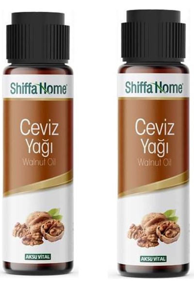 Shiffa Home Ceviz Yağı 50 ml x 2 Adet