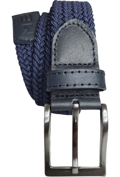 Lastikli Örgü Erkek Kemeri Lastikli Örgü Erkek Kemeri