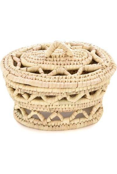 Savana Rose Hasır Takı Kutusu