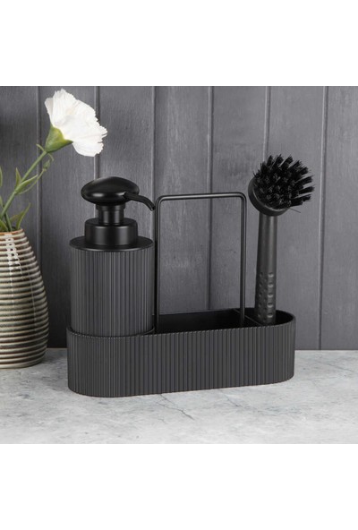 Perotti 13188 Lisbone Black Oval Sıvı Sabunluk Perotti 13188 Lisbone Black Oval Sıvı Sabunluk