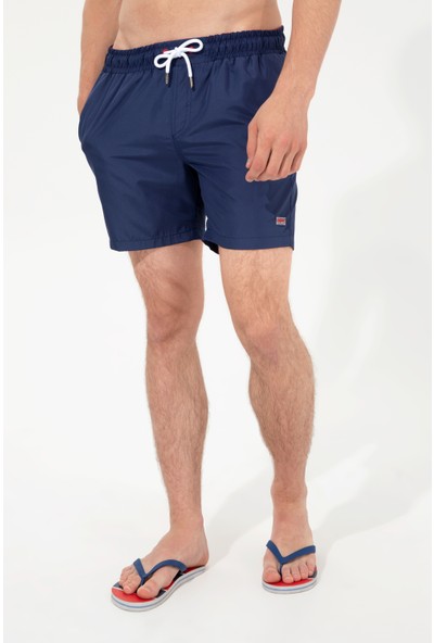 U.S. Polo Assn. Erkek Lacivert Deniz Şortu 50252044-VR033