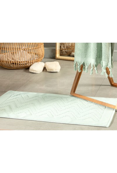 English Home Nancy Pamuk Ayak Havlusu 50X80 cm Yeşil English Home Nancy Pamuk Ayak Havlusu 50X80 cm Yeşil