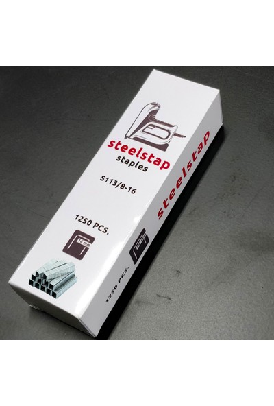 Kleco KE6013 Uyumlu 16MM Zımba Teli - 1250 Adet (S113/8-16ECO) Kleco KE6013 Uyumlu 16MM Zımba Teli - 1250 Adet (S113/8-16ECO)