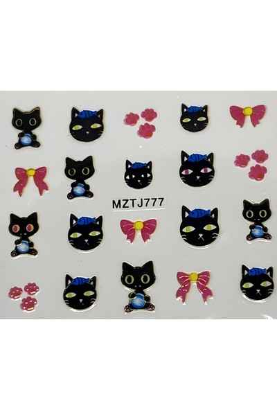 Takıland Tırnak Stickerı