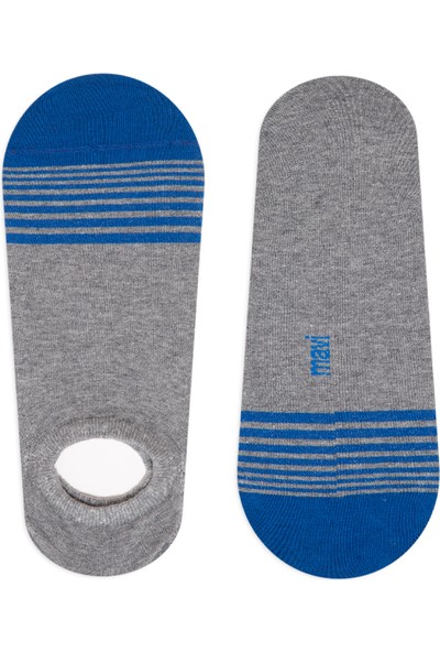 Mavi Gri Babet Çorap
