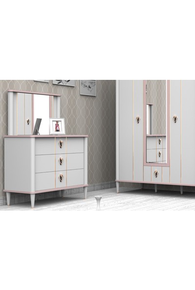 Grealish Pink Şifonyer