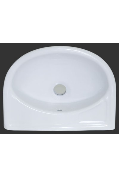 Ay-Vit 28X37 Oval Lavabo Batarya Deliksiz