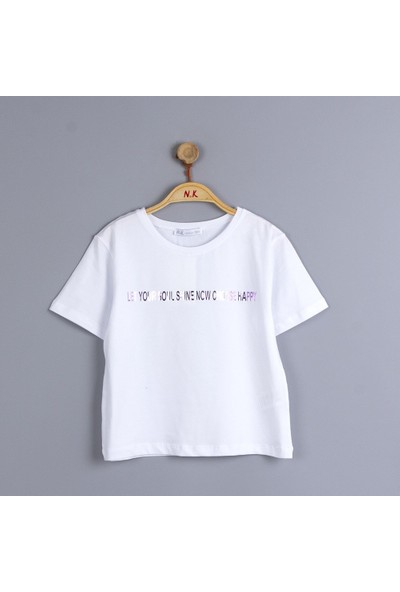 Nk Kids NM32339 Kız Çocuk Parlak T-Shırt
