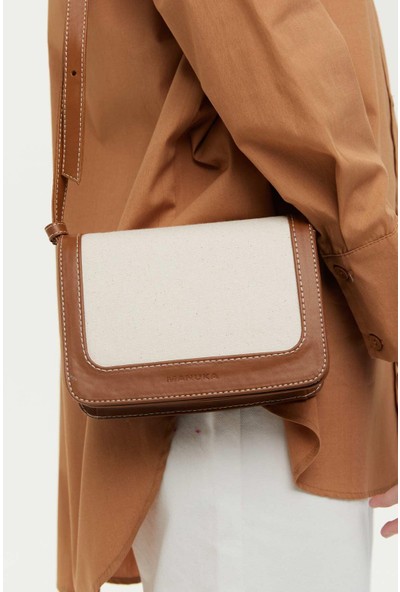 Manuka Kanvas Çapraz Çanta Camel Manuka Kanvas Çapraz Çanta Camel