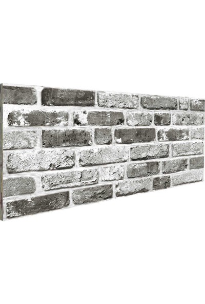 DekorVar Antik Gri Tuğla Desenli Dekoratif Strafor Duvar Kaplama Paneli DekorVar Antik Gri Tuğla Desenli Dekoratif Strafor Duvar Kaplama Paneli