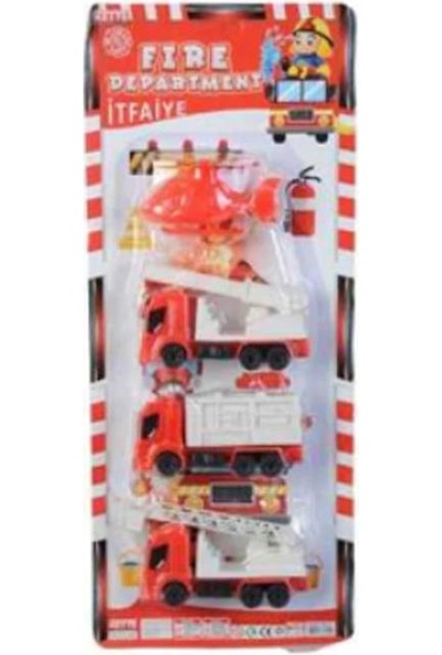 Kette Plastik KET.252 Kartelada Itfaiye Araçları