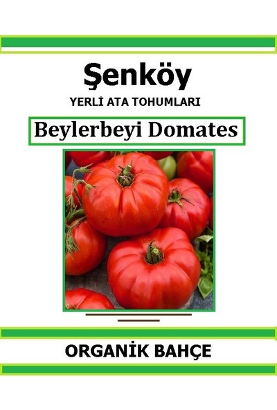 Şenköy Yerli Beylerbeyi Domates Tohumu Doğal Ata Tohum Pakette 20 Tohum + Hediye Sebze Tohumu Şenköy Yerli Beylerbeyi Domates Tohumu Doğal Ata Tohum Pakette 20 Tohum + Hediye Sebze Tohumu