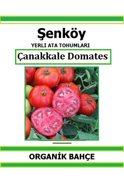 Şenköy Yerli Çanakkale Domates Tohumu Doğal Ata Tohum Pakette 20 Tohum + Hediye Sebze Tohumu Şenköy Yerli Çanakkale Domates Tohumu Doğal Ata Tohum Pakette 20 Tohum + Hediye Sebze Tohumu