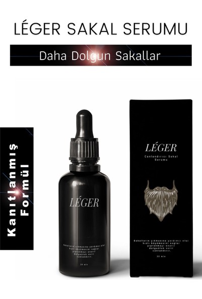 Dolgunlaştırıcı, Canlandırıcı Sakal Serumu (Anında Etkili)