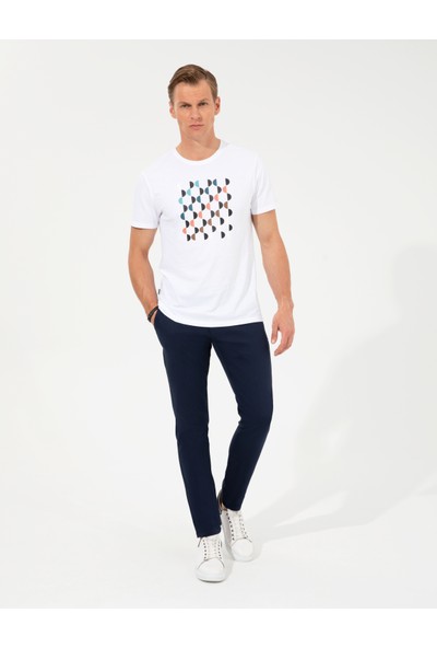 Pierre Cardin Erkek Lacivert Dokuma Spor Pantolon 50259261-VR033 Pierre Cardin Erkek Lacivert Dokuma Spor Pantolon 50259261-VR033